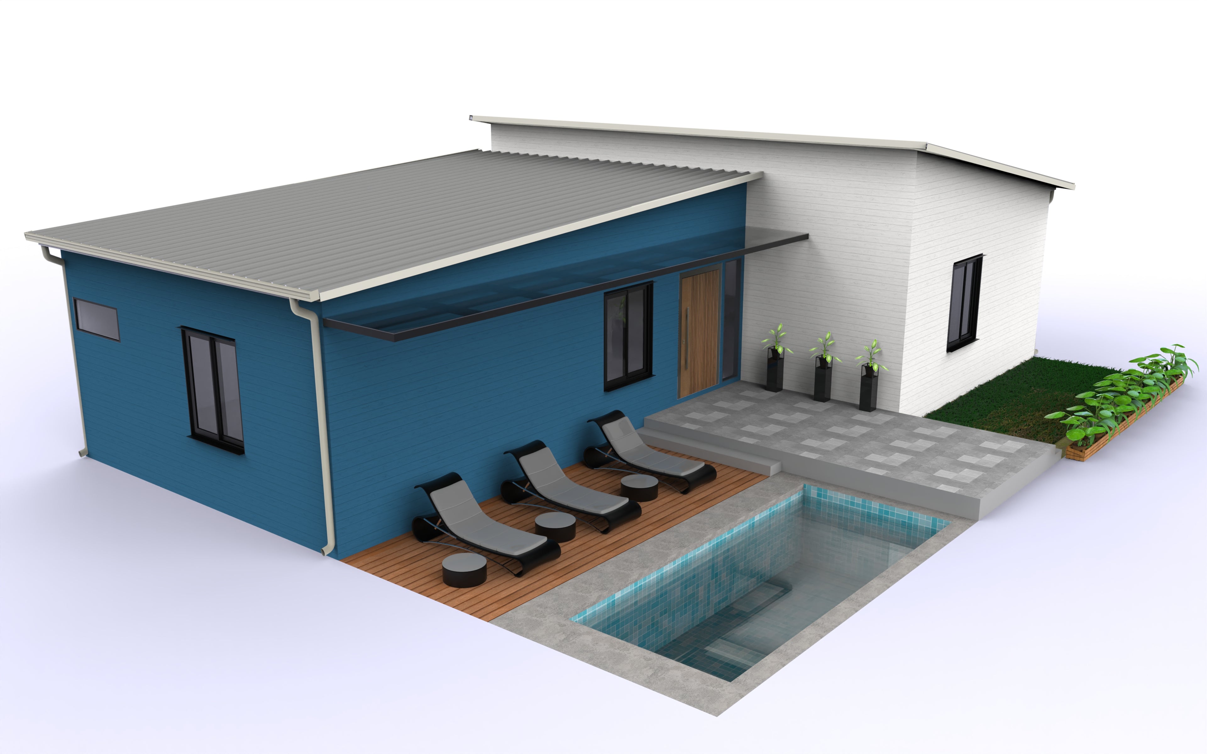 3 BHK - 1200 SQ.FT. | MODEL NO.: B4.H3 – Uprear Build Pvt Ltd