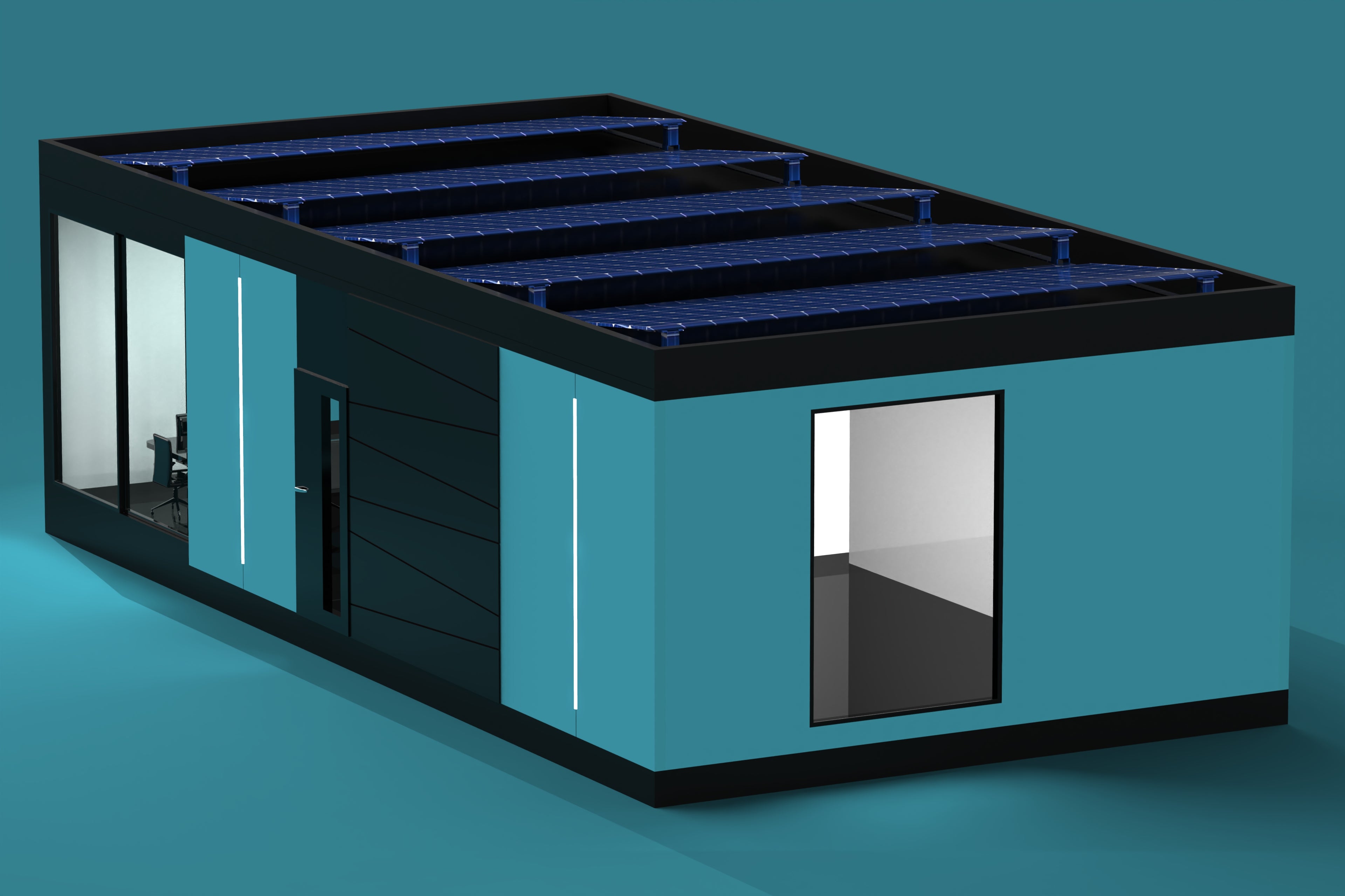 EXECUTIVE POD - 800 SQ.FT. | MODEL NO.: B2.O – Uprear Build Pvt Ltd