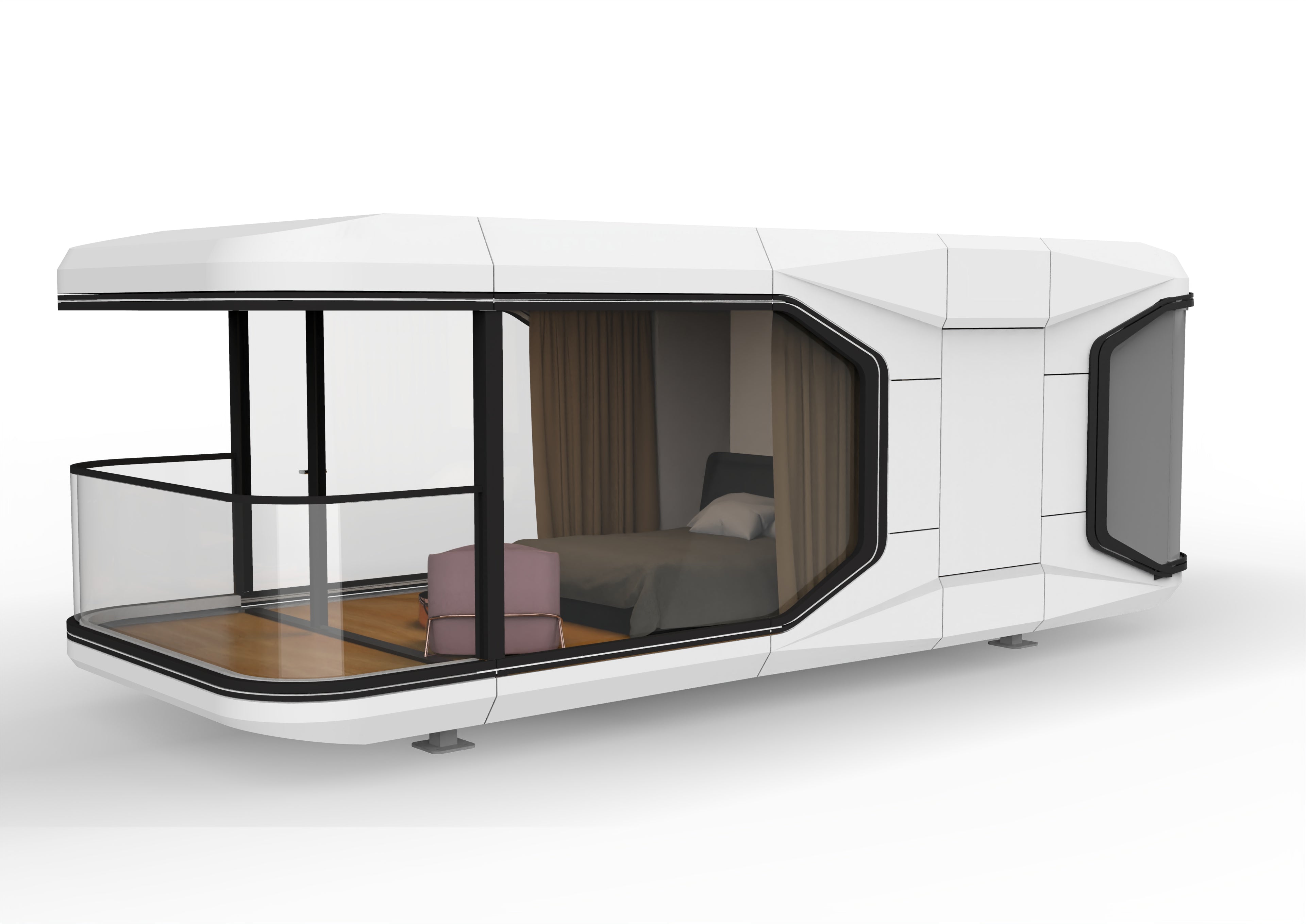 Model- X1 | Size- 287 Sq Ft – Uprear Build Pvt Ltd